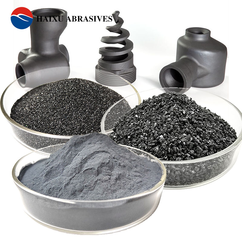 Porosity and bulk density of silicon carbide refractory materials ...