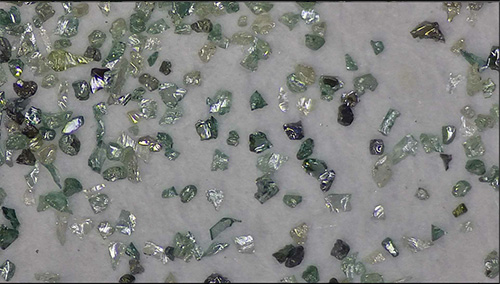 Green Silicon carbide 100# grit for Bulletproof SiC ceramic | Green ...